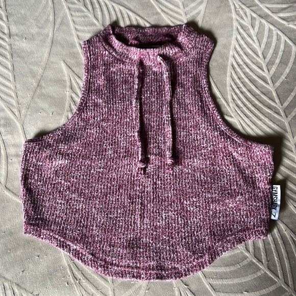Gymshark | Tops | Gymshark Crop Top With Draw Strings No Padding | Poshmark